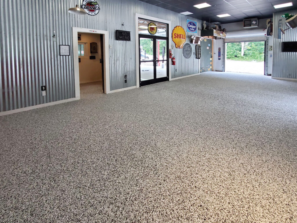 Resin Chip Flooring Systems | Bay Area Durable Floors